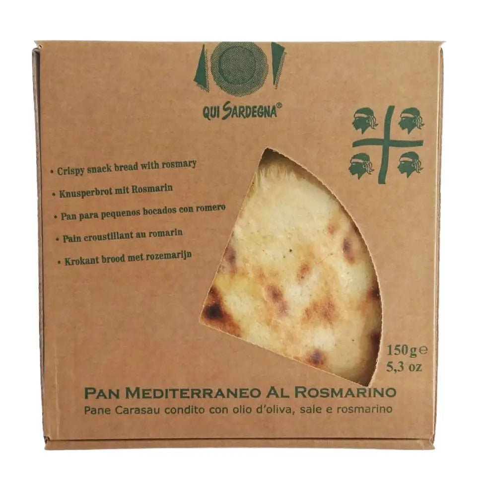 I CAGLIARITANI QUI SARDEGNA - Guttiau Bread Rosemary 150g Best Before ...